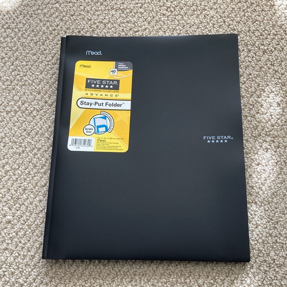 Mead | Office | New Mead Five Star 2 Pocket Premium Stay Put Folder ...